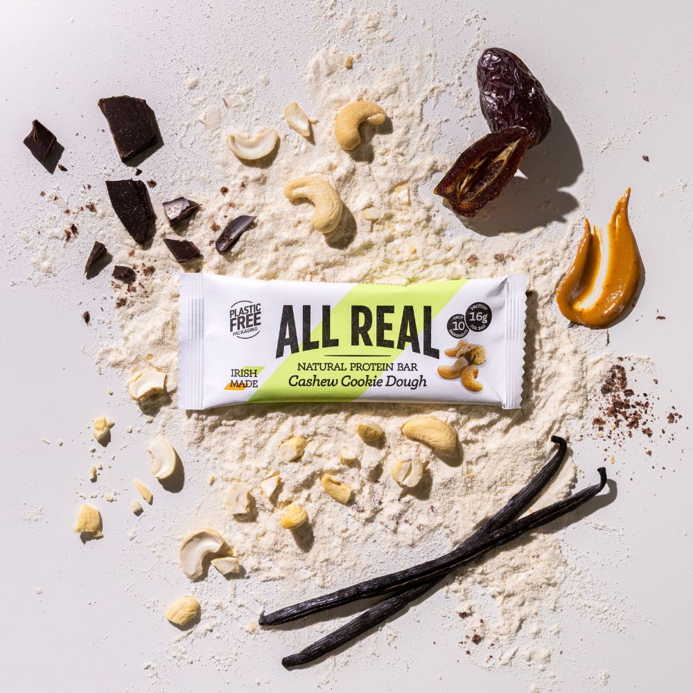 Cashew Cookie Dough 12x60g Natural Protein Bars made in Ireland – All ...